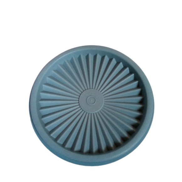 Tupperware | Kitchen | Tupperware Lid Blue Smallest Of The Canister Set ...
